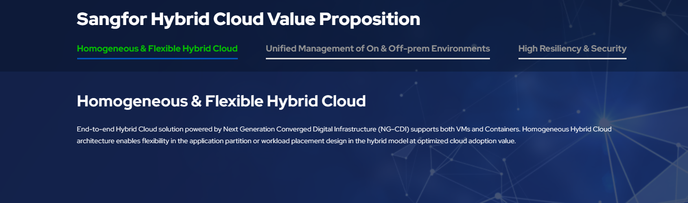 Sangfor Hybrid Cloud – Ronisys