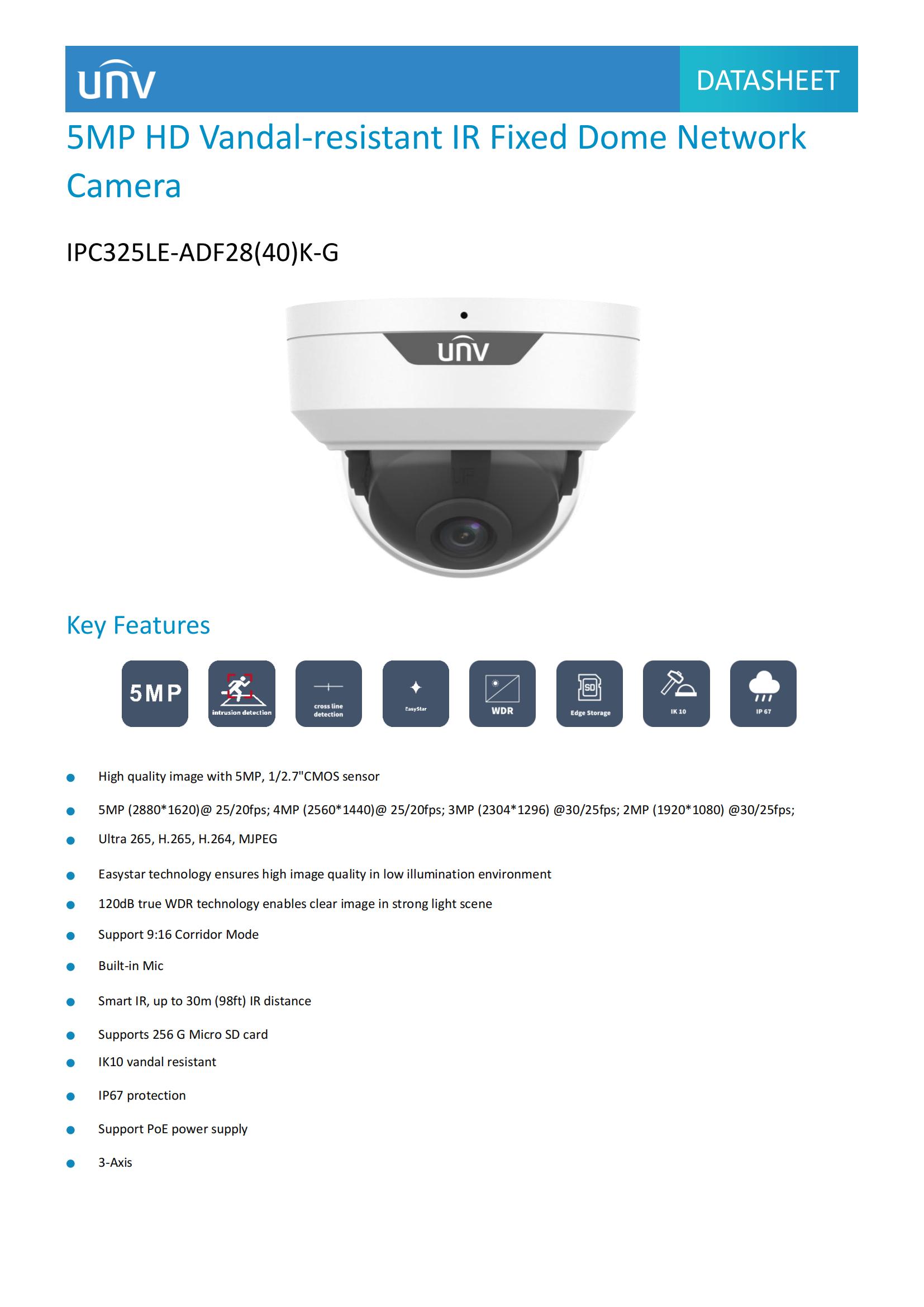 IPC325LE-ADF28(40)K-G – Ronisys